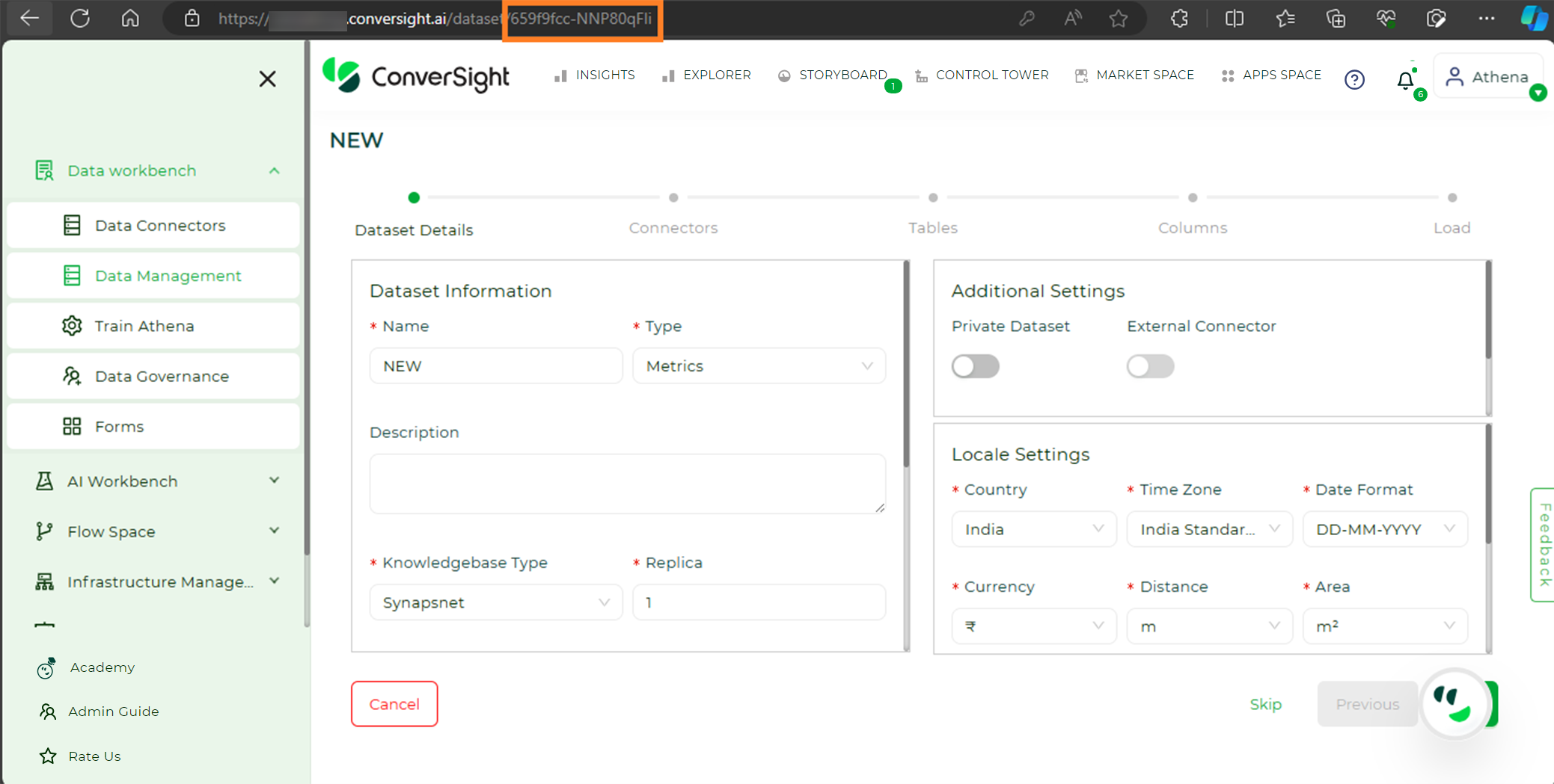 Data Loading through Notebook — ConverSight Documentation