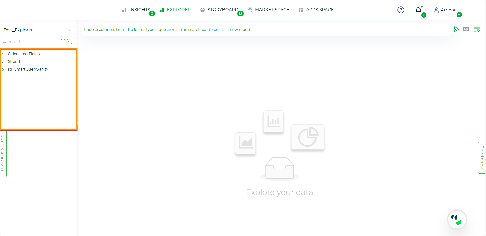 Explorer — ConverSight Documentation